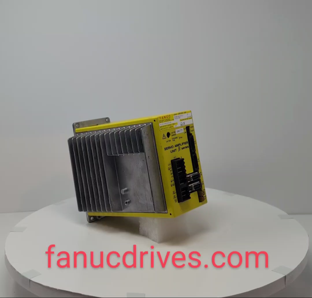 FANUC A06B-6093-H112 BETA SERVO DRIVE MDL SVU-20, FSSB INTERFACE ...