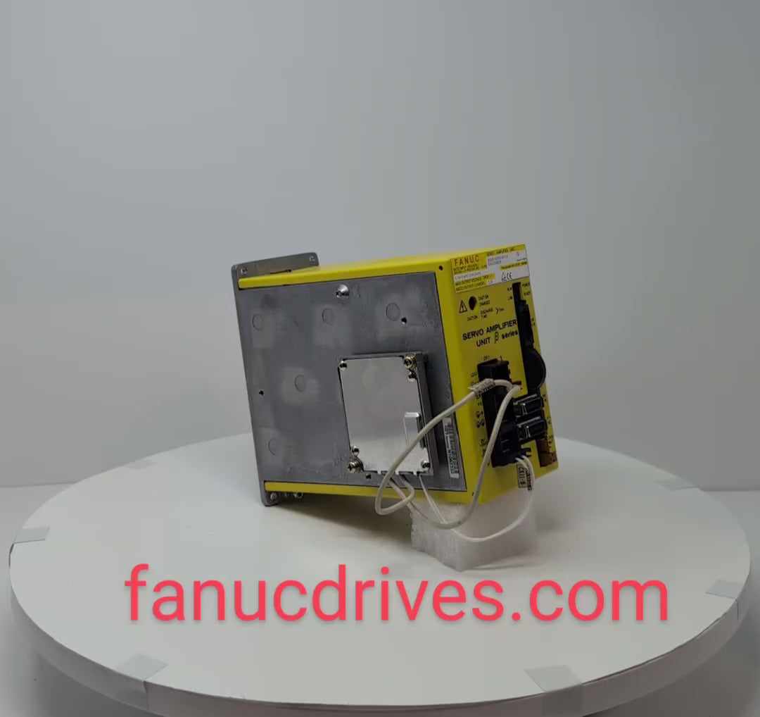 FANUC A06B-6093-H111 BETA SERVO DRIVE MDL SVU-12, FSSB INTERFACE ...
